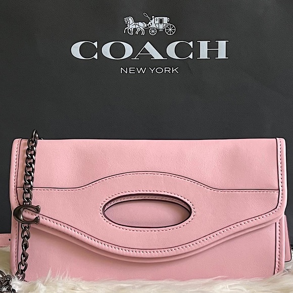 Coach | Bags | Coach Foldover Cut Out Clutch Crossbody | Poshmark